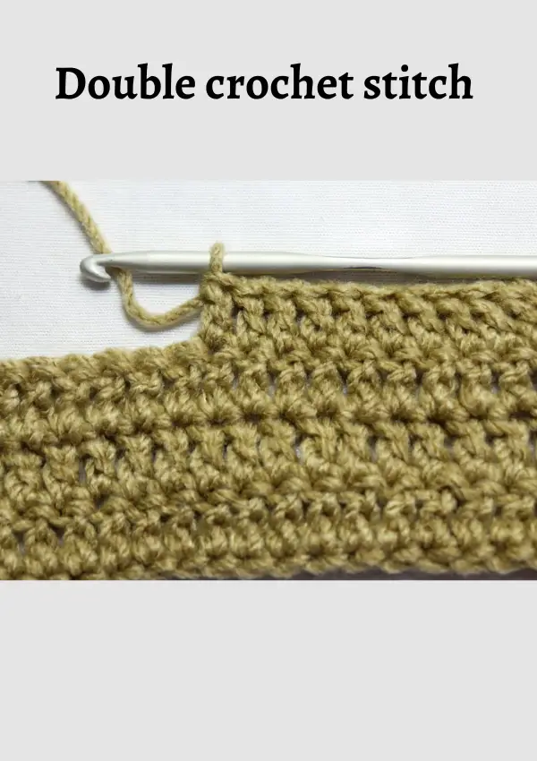 Double Crochet Stitch {DC} - Dreamcrochets