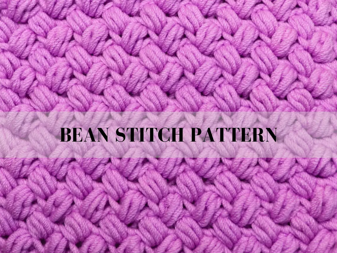 Crochet Bean Stitch (Free pattern) - Dreamcrochets