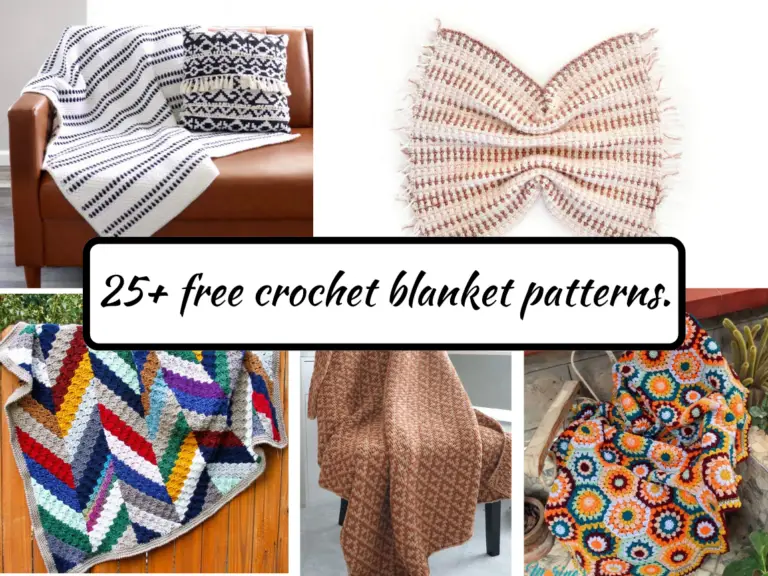 25+ Free crochet blanket patterns. - Dreamcrochets