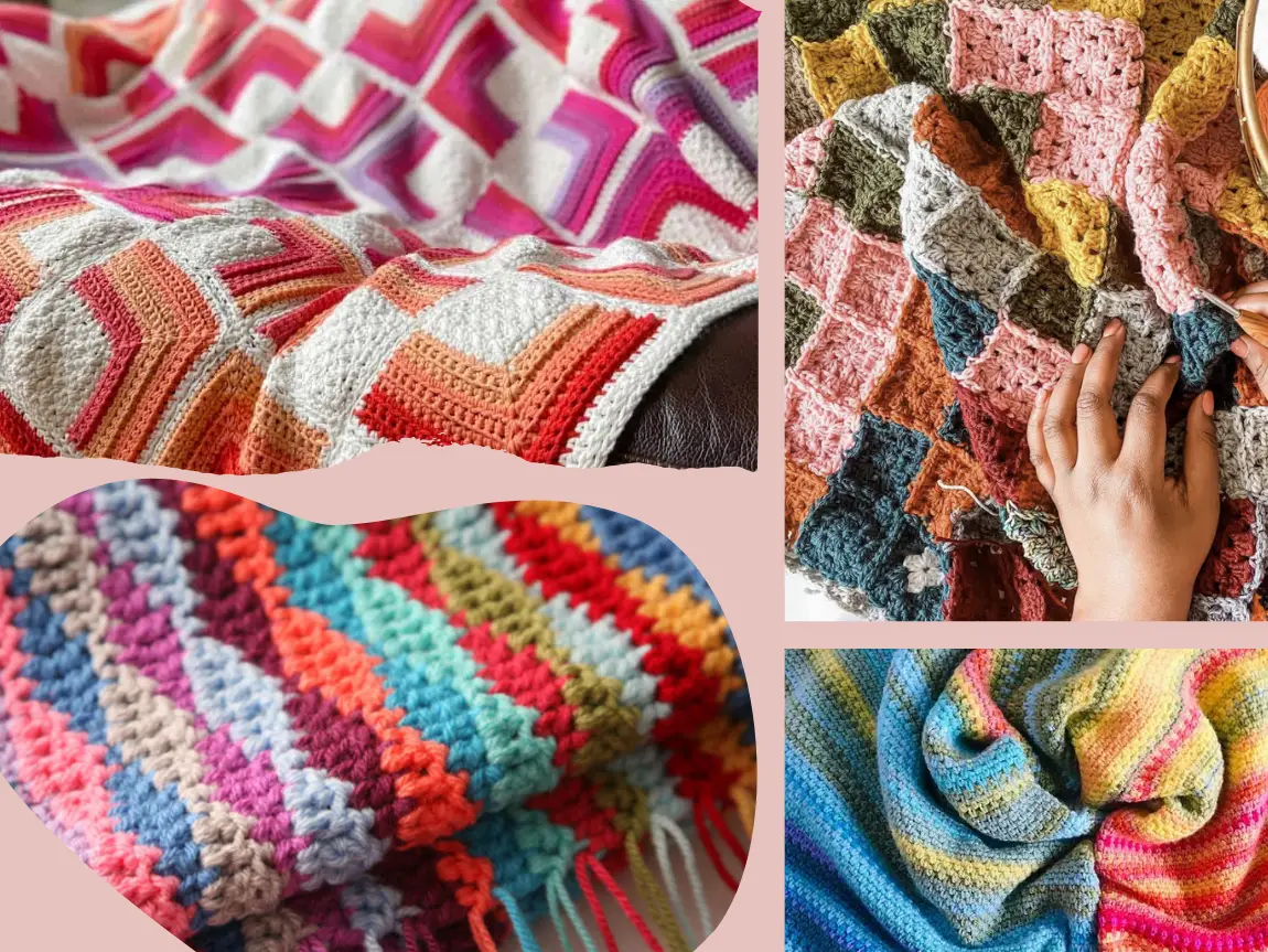 11+ Free Crochet Temperature Blankets Patterns. - Dreamcrochets